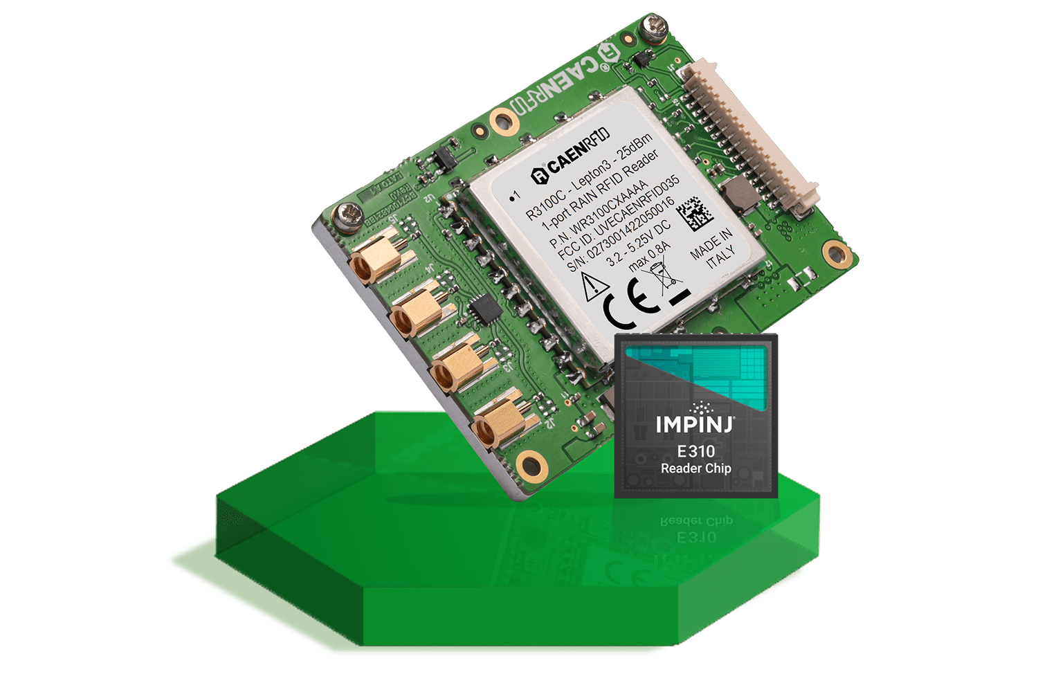 Lepton3x4 CAEN RFID